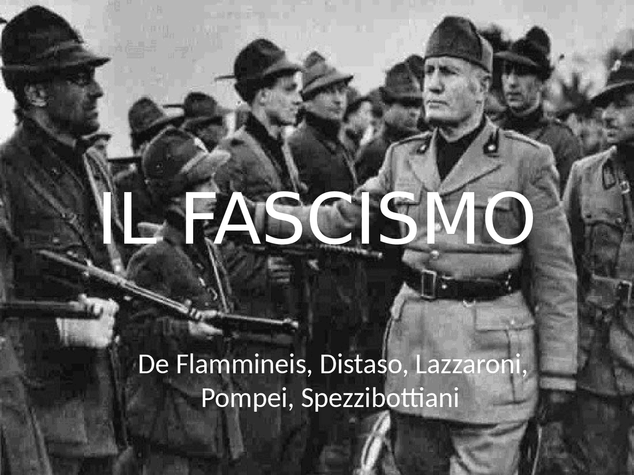 Powerpoint Fascismo In Italia Slide Di Storia Docsity