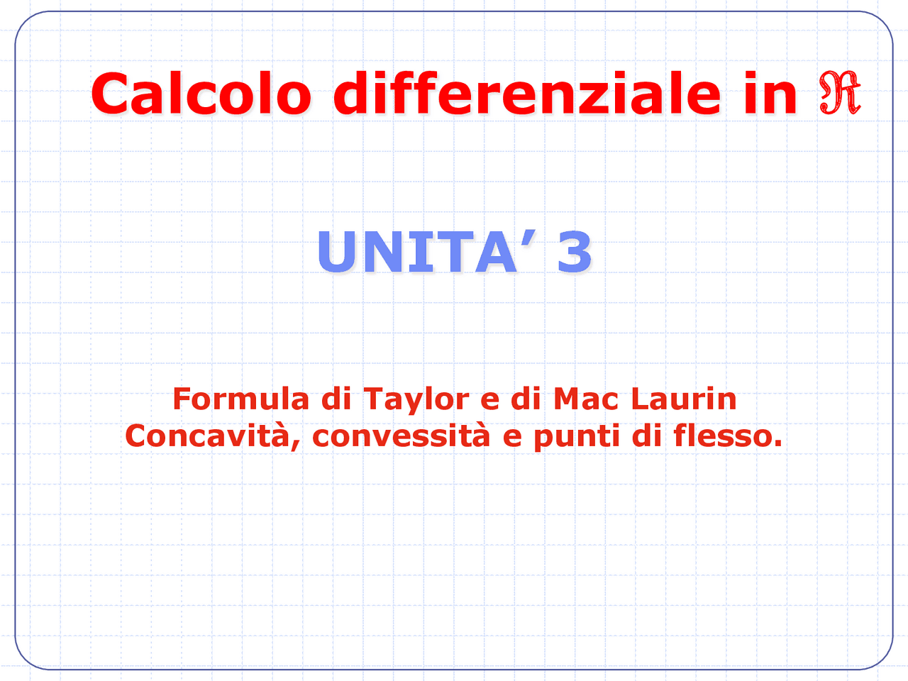 Matematica Genrale Derivate Schemi E Mappe Concettuali Di Matematica