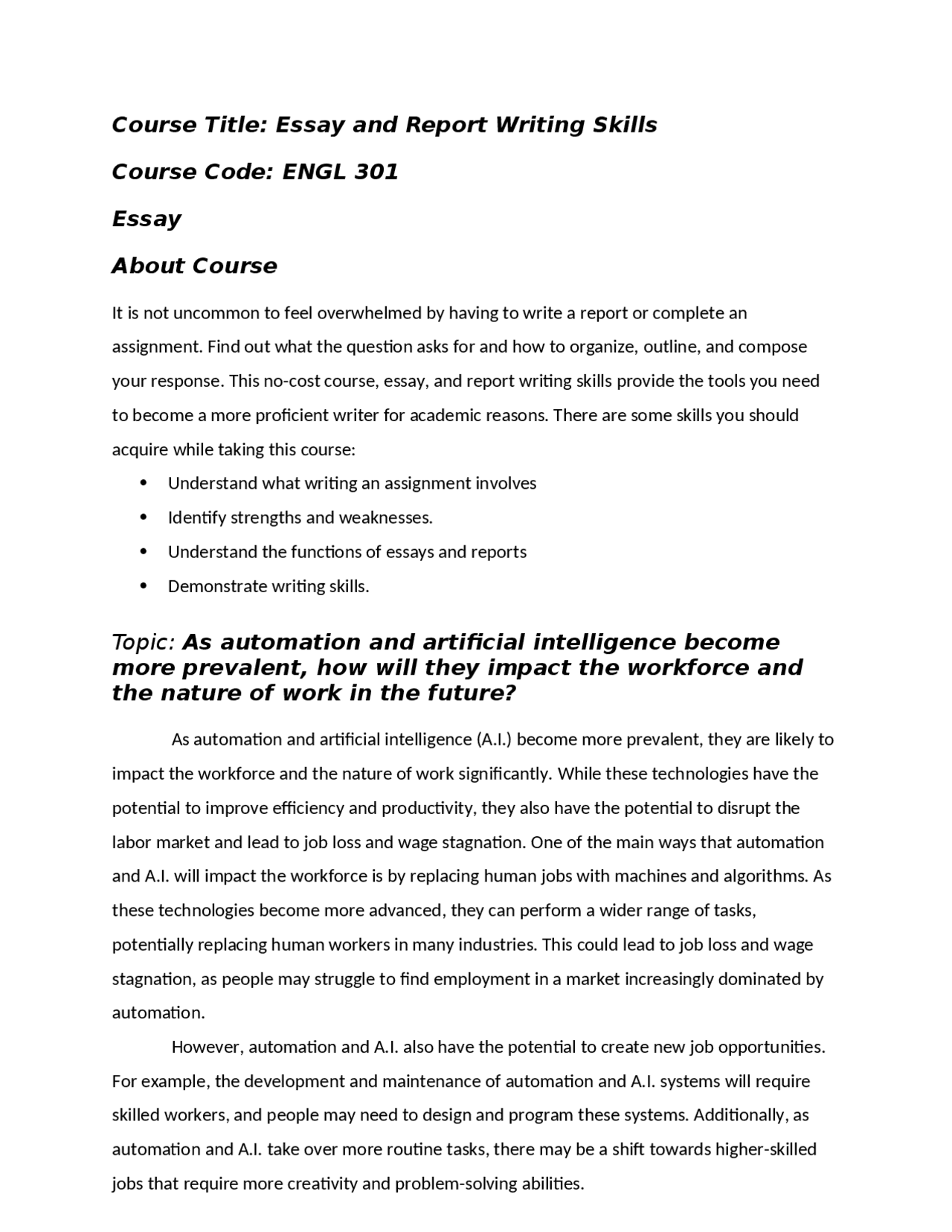 As Automation And Artificial Intelligence How Will They Impact The