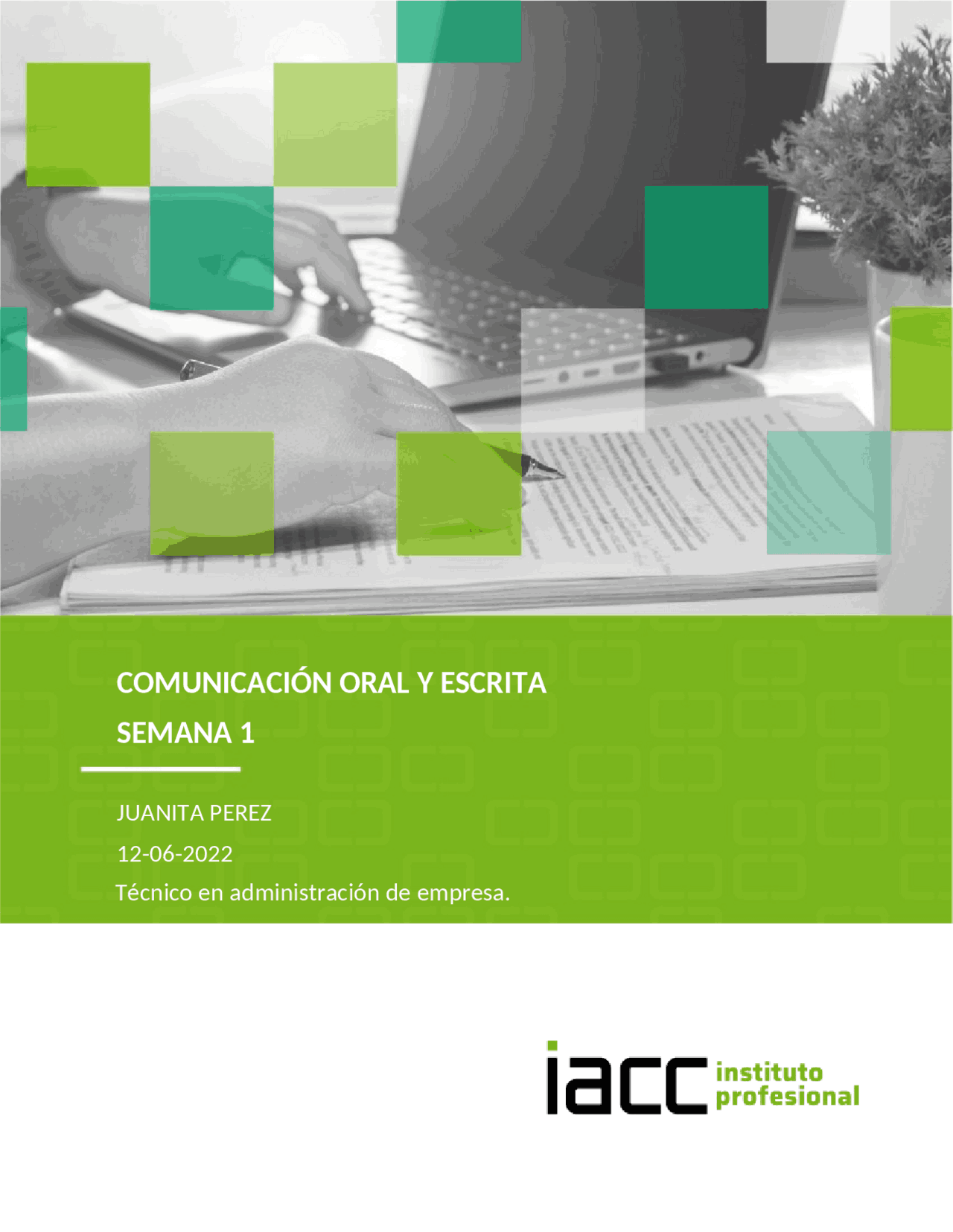 Tarea 1 Comunicacion Oral Y Escrita Exámenes De Comunicación Docsity
