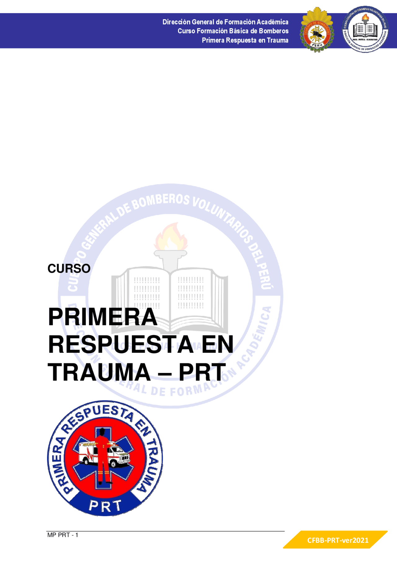 Formación Básica en Primera Respuesta al Trauma: Concepto, Competencias ...