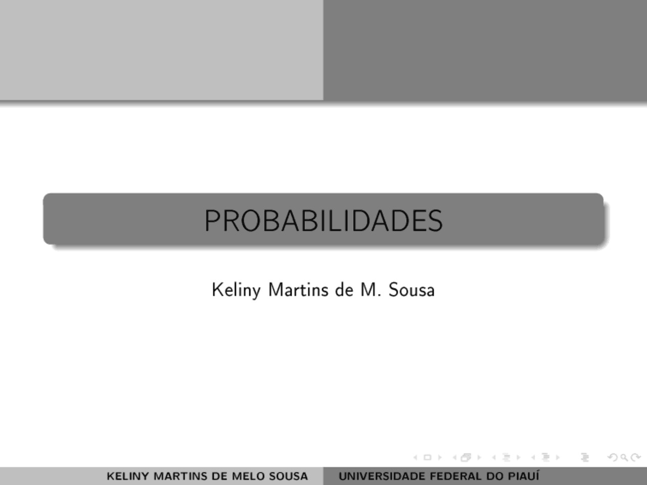 Inicio de características e metodos da probabilidade e estatistica | Notas de aula Probabilidade ...