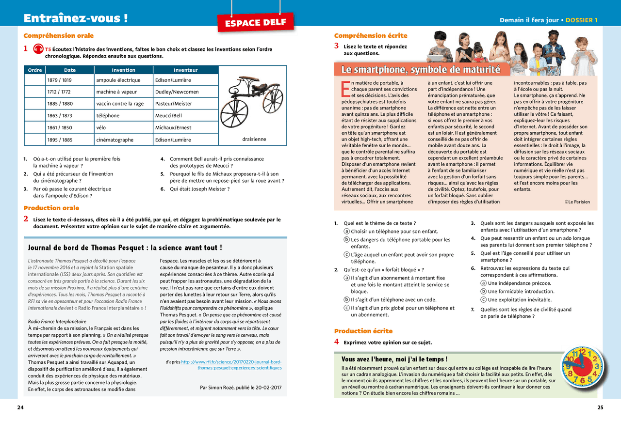 Esercizi Di Francese Esercizi Di Lingua Francese Docsity