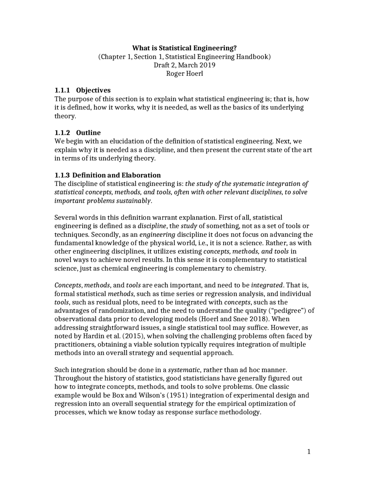 What Is Statistical Engineering Exams Engineering Docsity