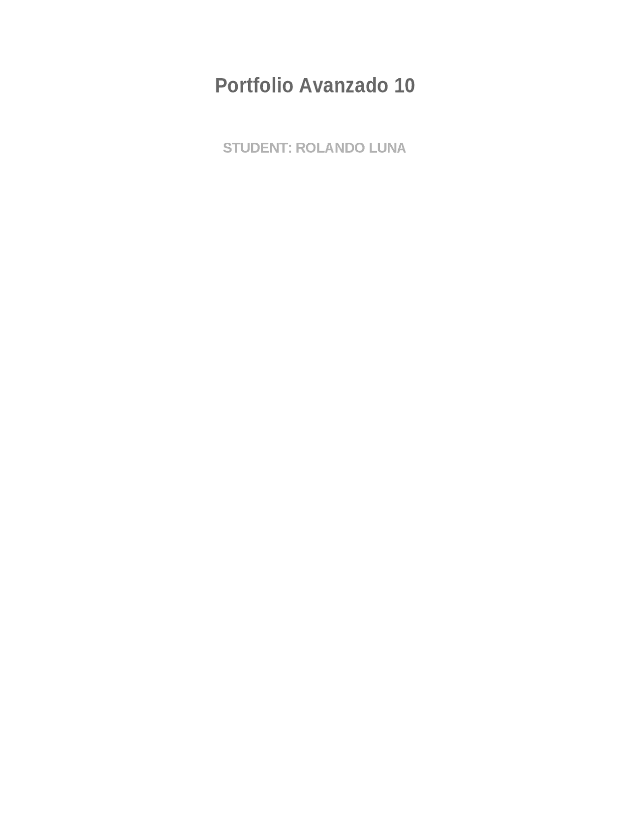 Icpna Portfolio Adv 1o Apuntes De Inglés Docsity