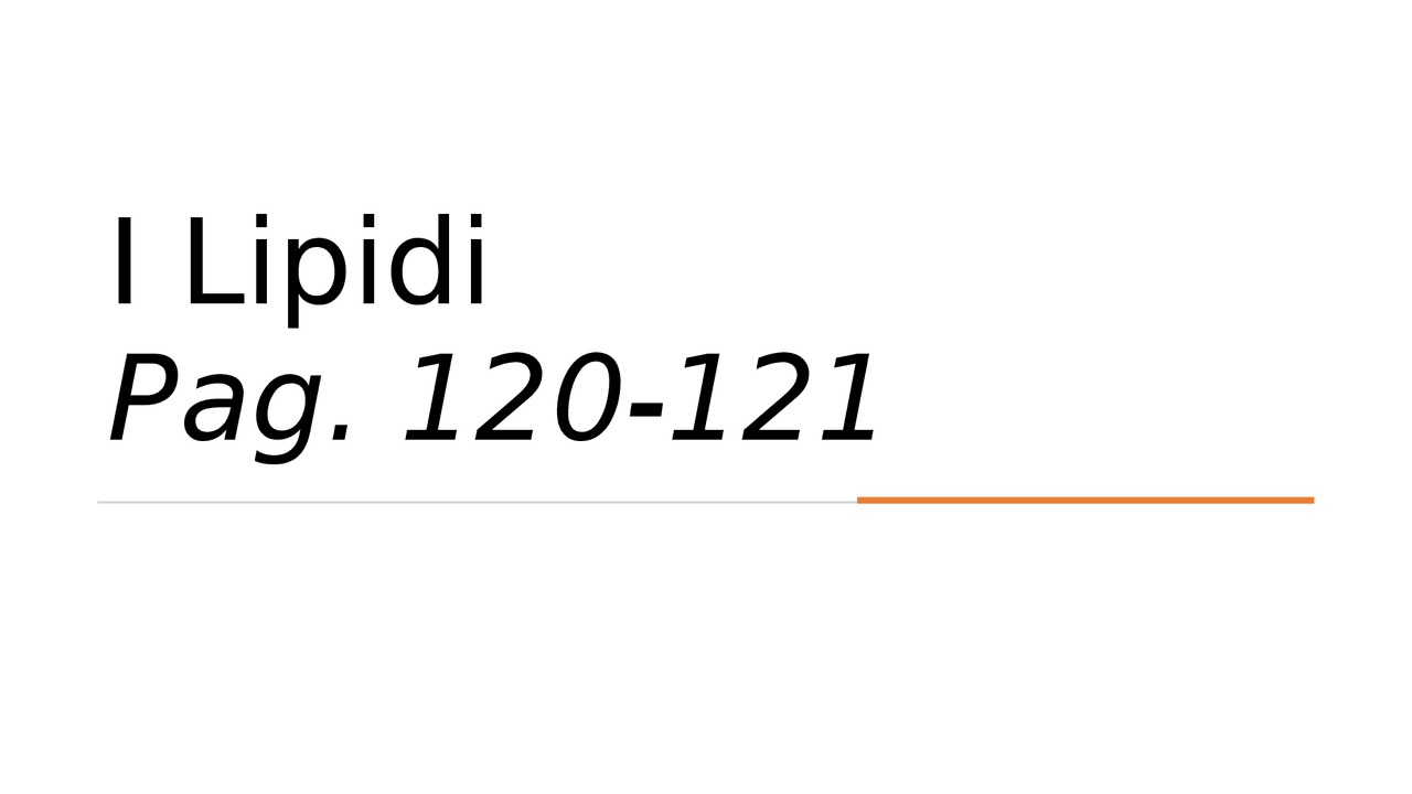 Presentazione Powerpoint Biomolecole Lipidi Schemi E Mappe
