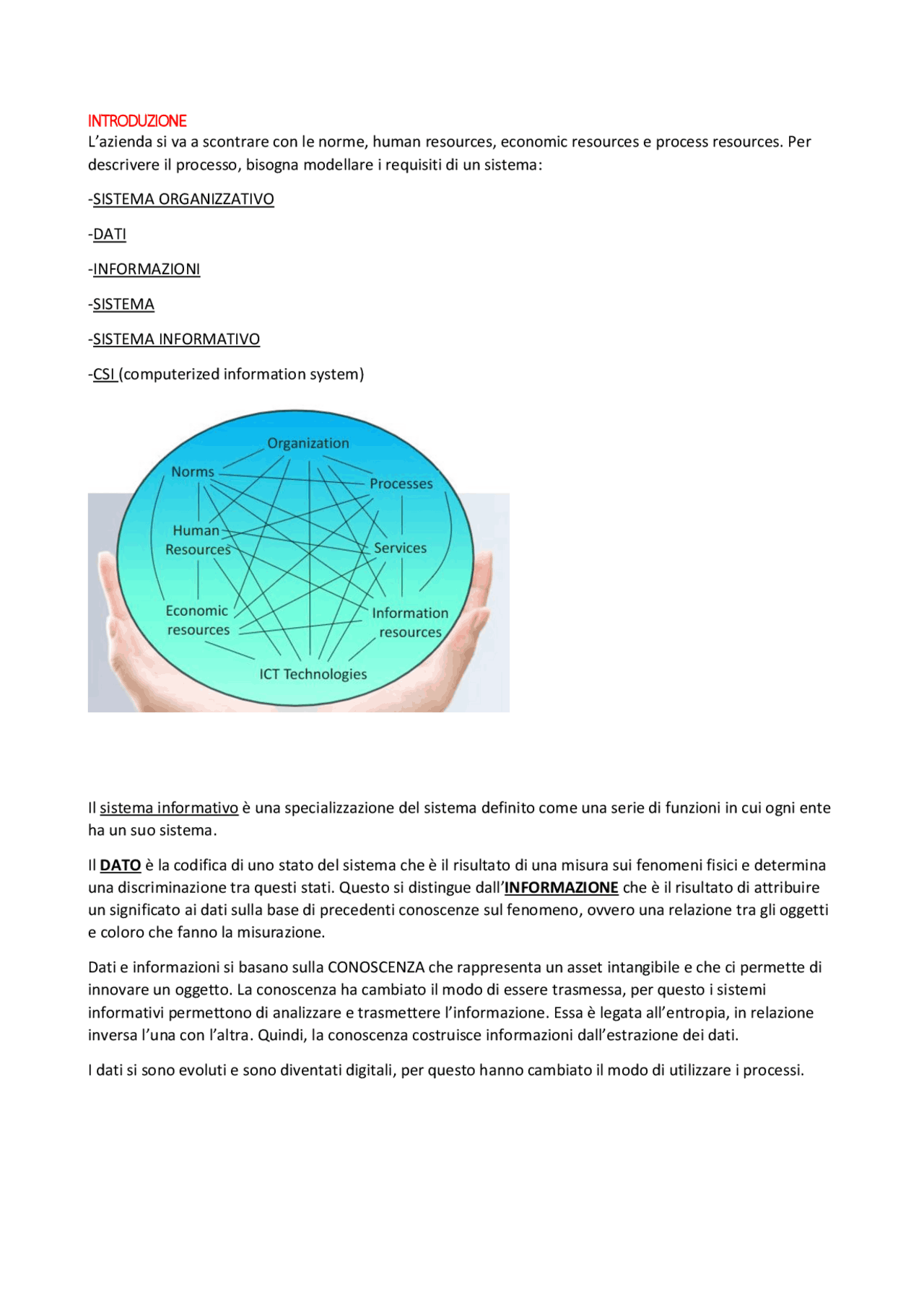 Sistemi Informativi Masciari Appunti Di Sistemi Informativi Docsity