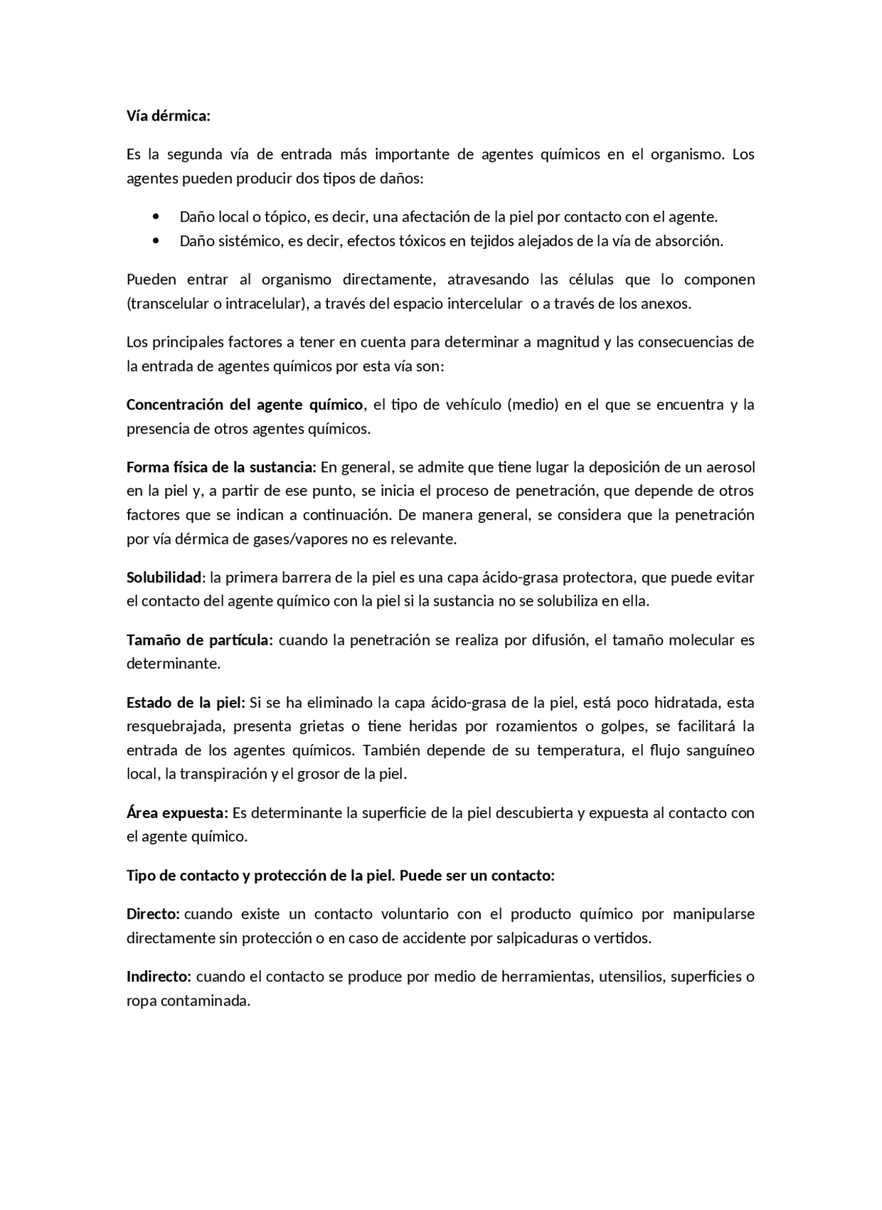 Via dermica, es la via que se formara la papula | Resúmenes de ...