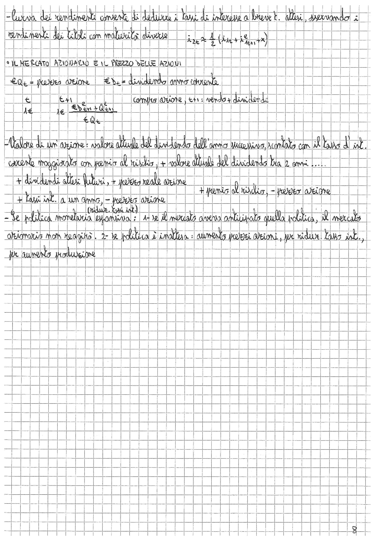 Appunti Di Macroeconomia Appunti Di Macroeconomia Docsity