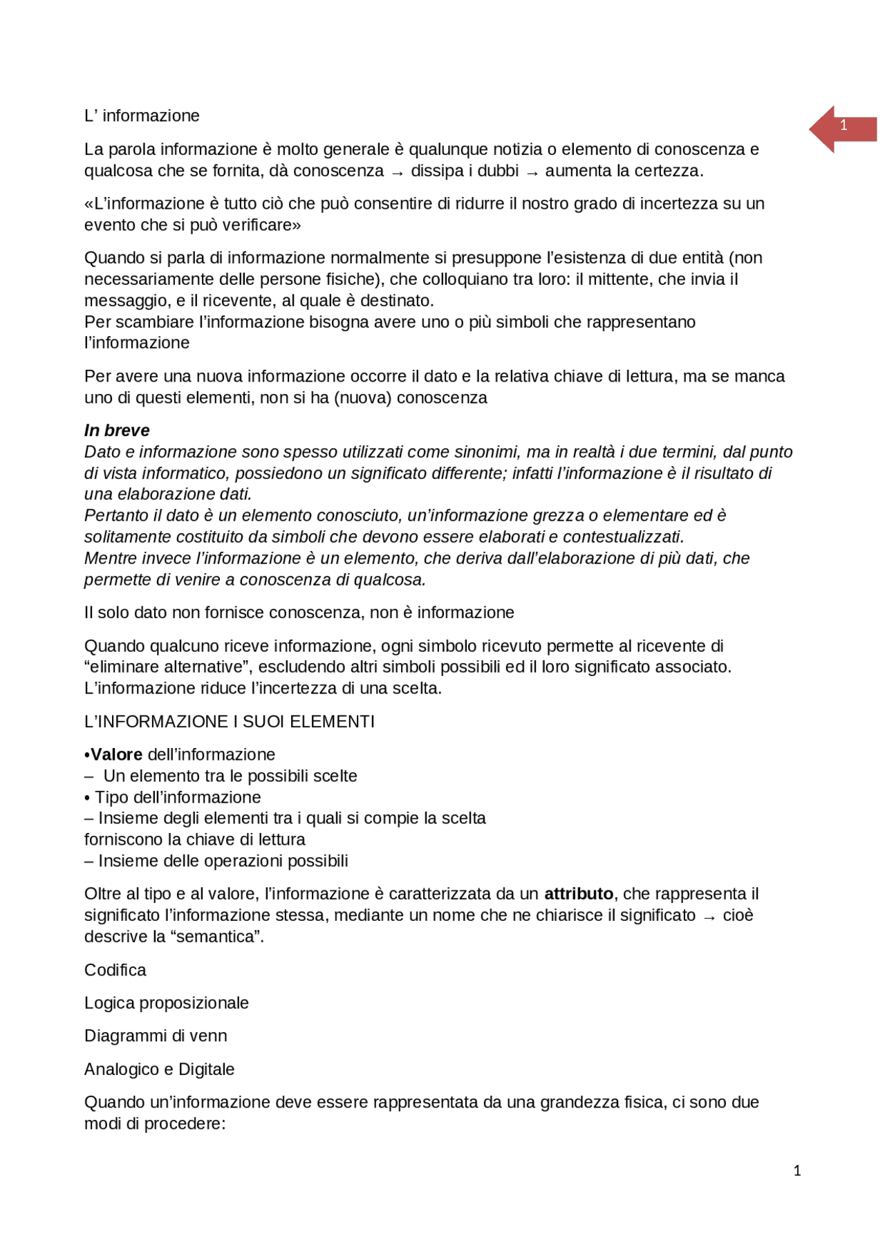 Digital Innovation E Logica Dei Processi Decisionali Appunti Di
