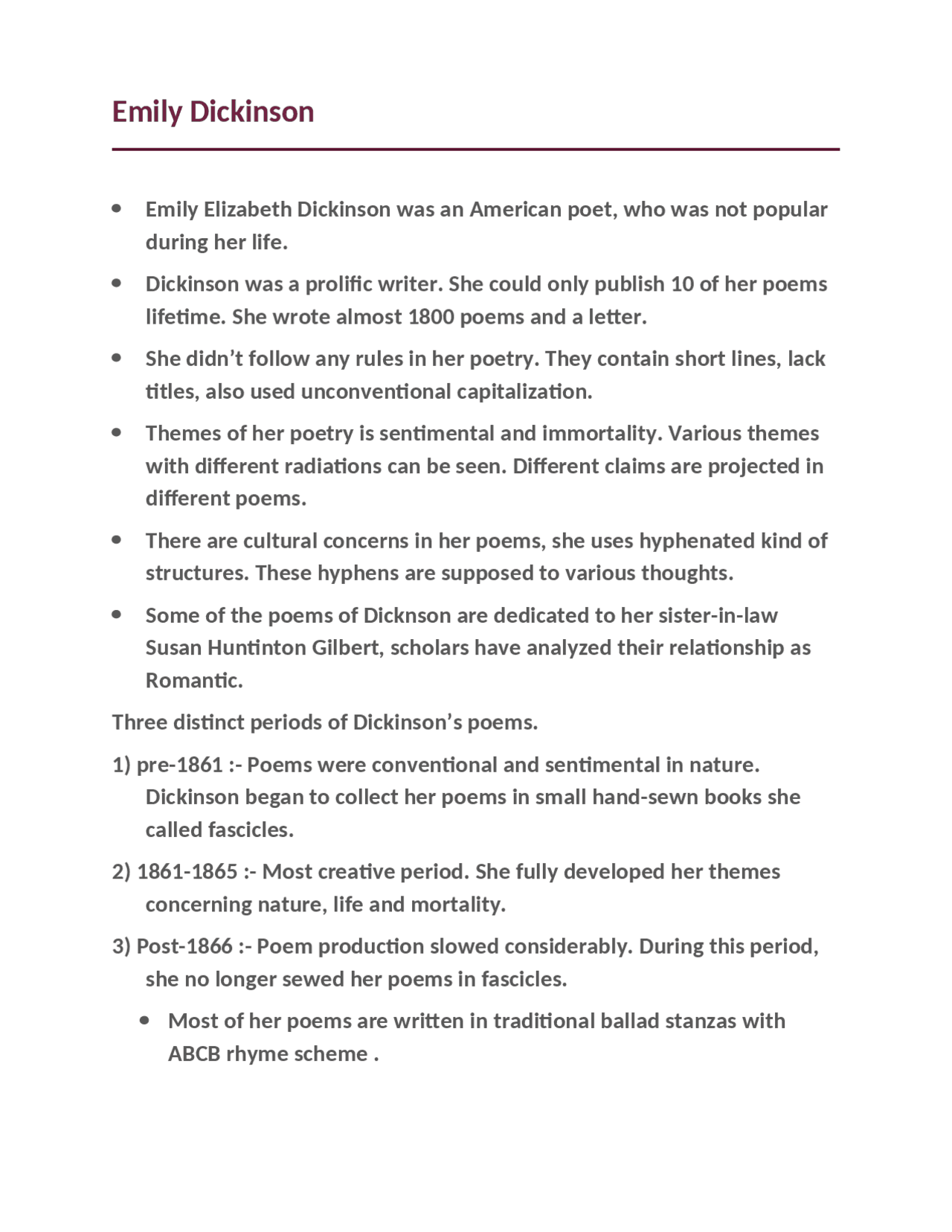 The success is counted sweetest Summary and Analysis | Lecture notes ...