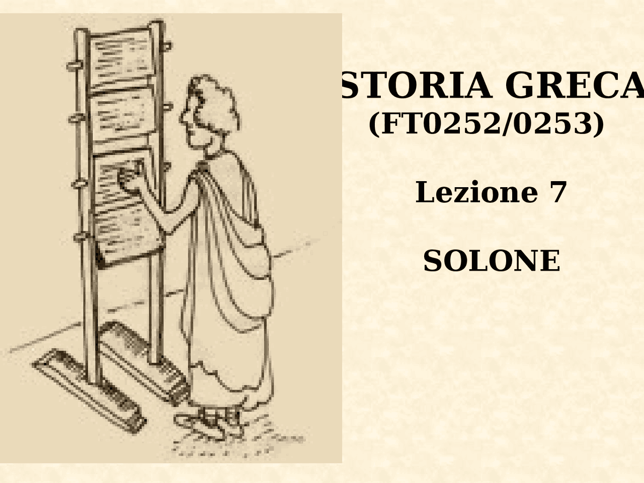 Il personaggio di solone | Schemi e mappe concettuali di Storia Antica ...
