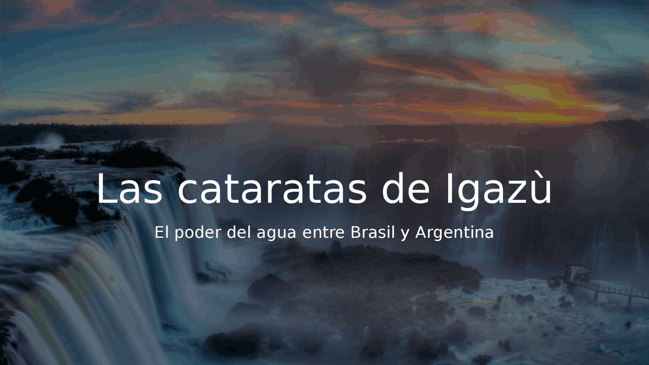 LAS CATARAS DE IGUAZU POWER POINT RIASSUNTIVO | Schemi e mappe ...