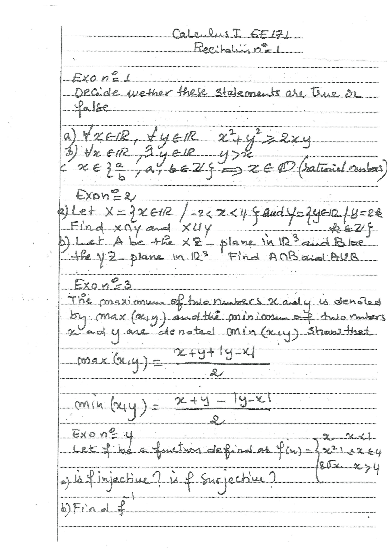 Exercice mathimatic for student want lean math | Exercises Mathematics ...