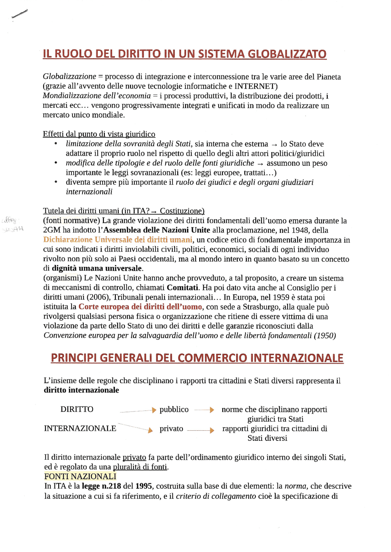 Maturità 2023 Riassunto Intero Programma Di Diritto Classe 5