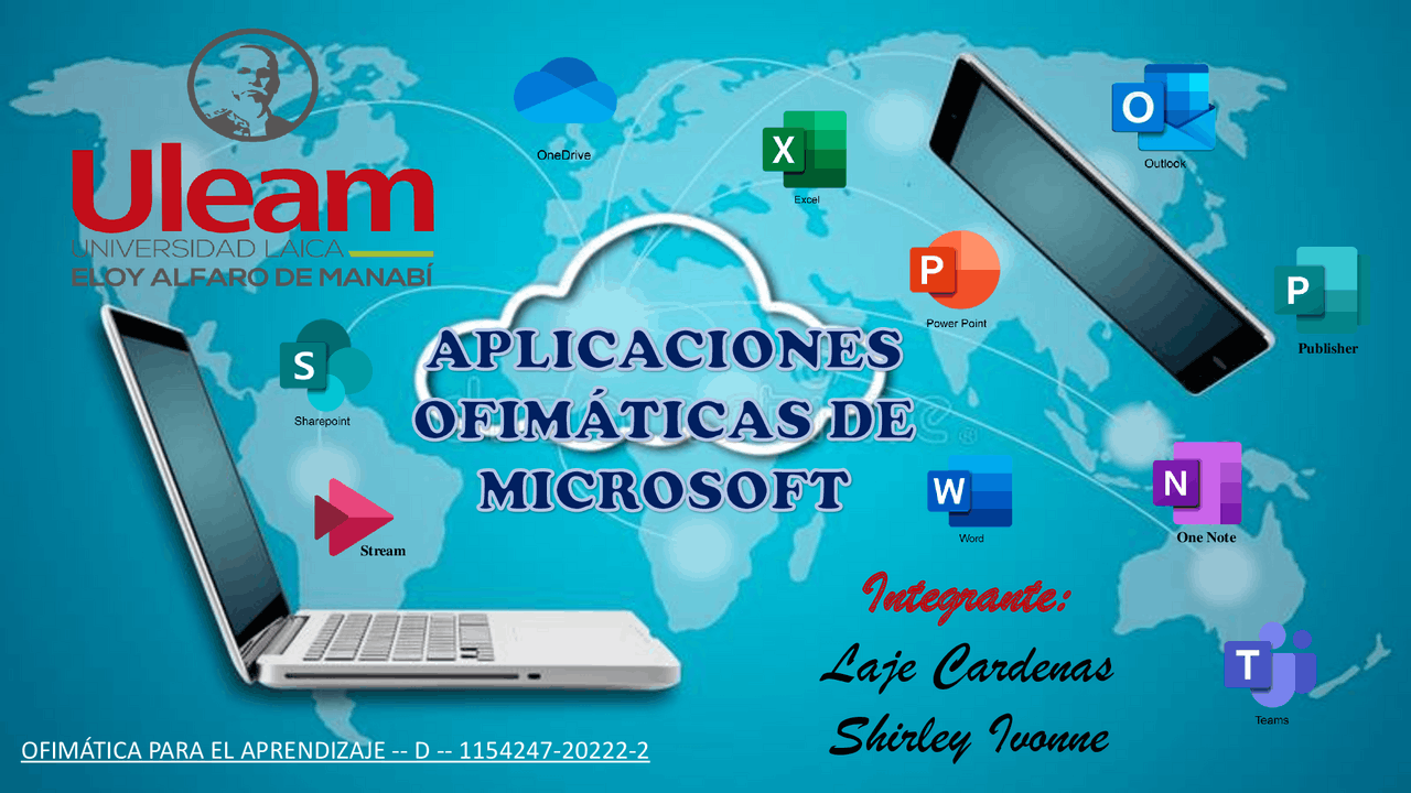 Aplicaciones Ofimatica de Microsoft dentro de las materia de ofimatica ...