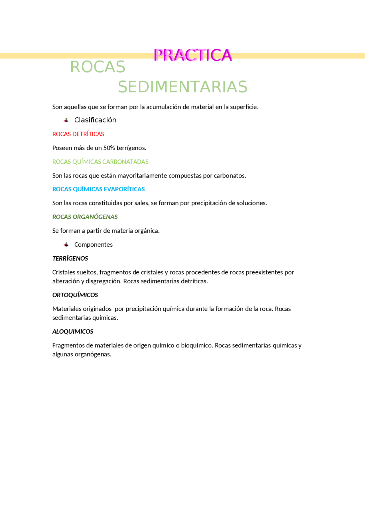 Apuntes De Geología Practicas Apuntes De Geología Docsity