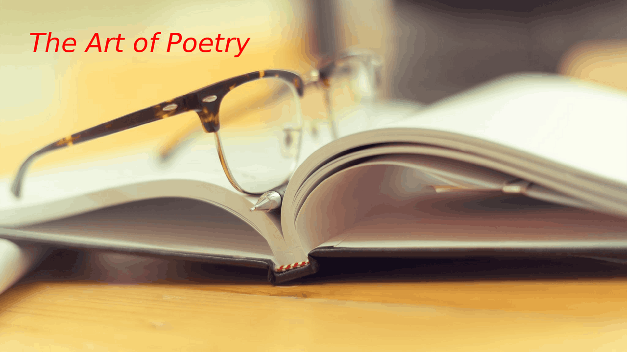 Presentazione di PowerPoint- The art of poetry | Slide di Inglese | Docsity