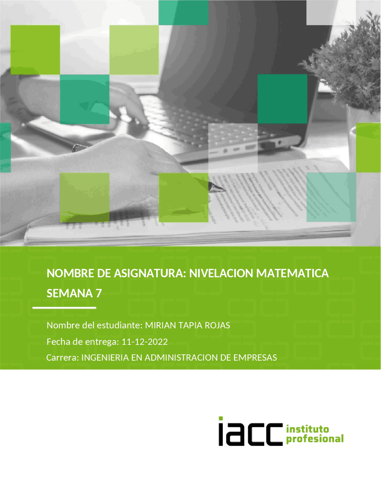 Nivelación Matemática Ejercicios De Matemáticas Docsity