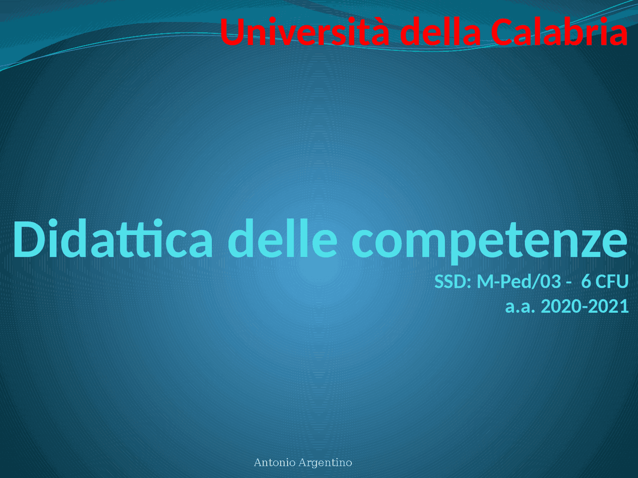 Prima parte didattica delle competenze | Slide di Didattica generale e ...