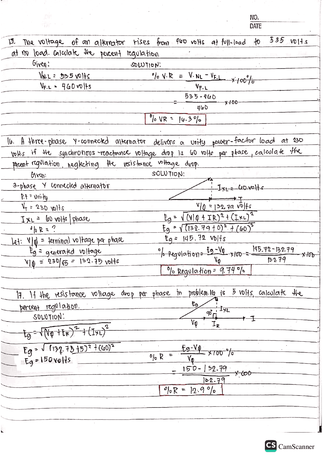 Dc And Ac Machinery Activities Exercises Machine Design Docsity