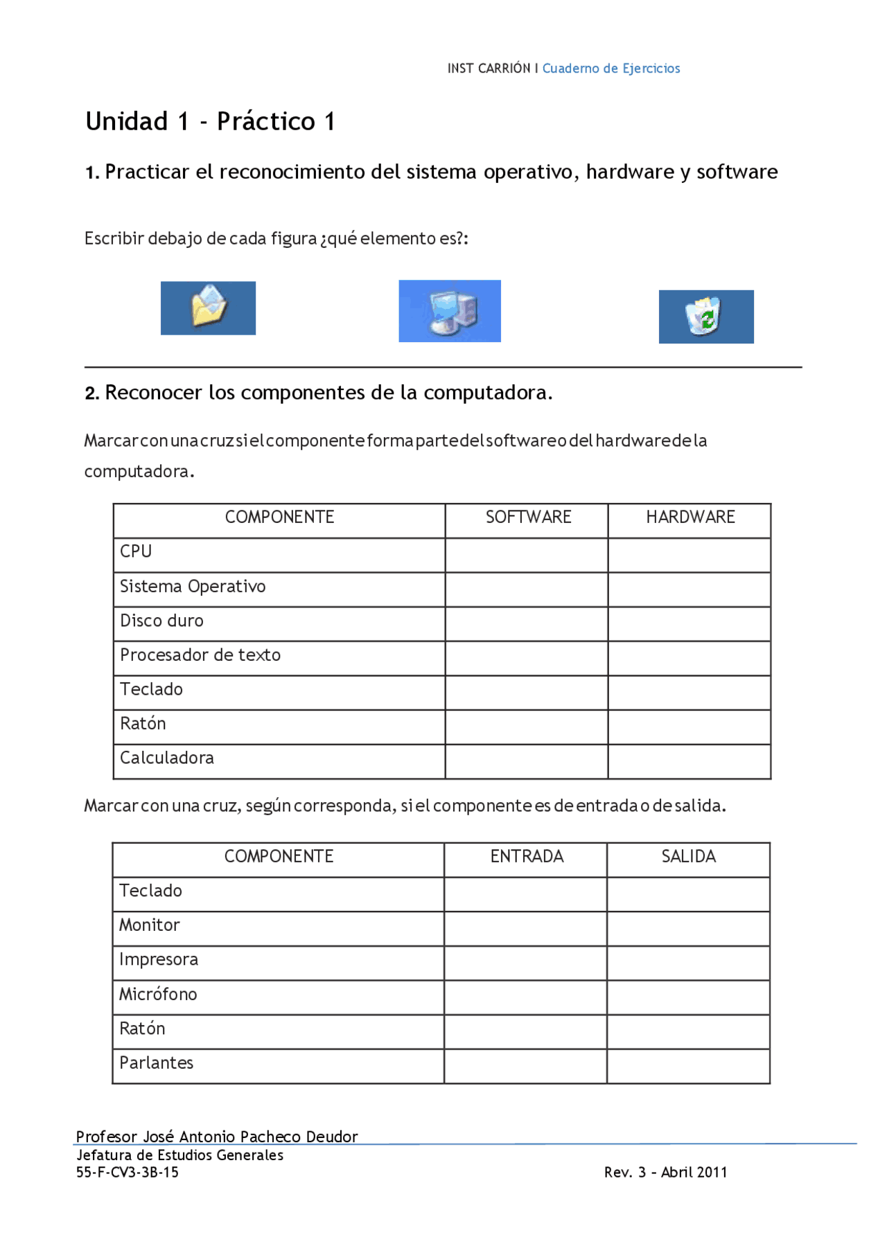 Ejercicios De Computación Ejercicios De Computación Gráfica Docsity