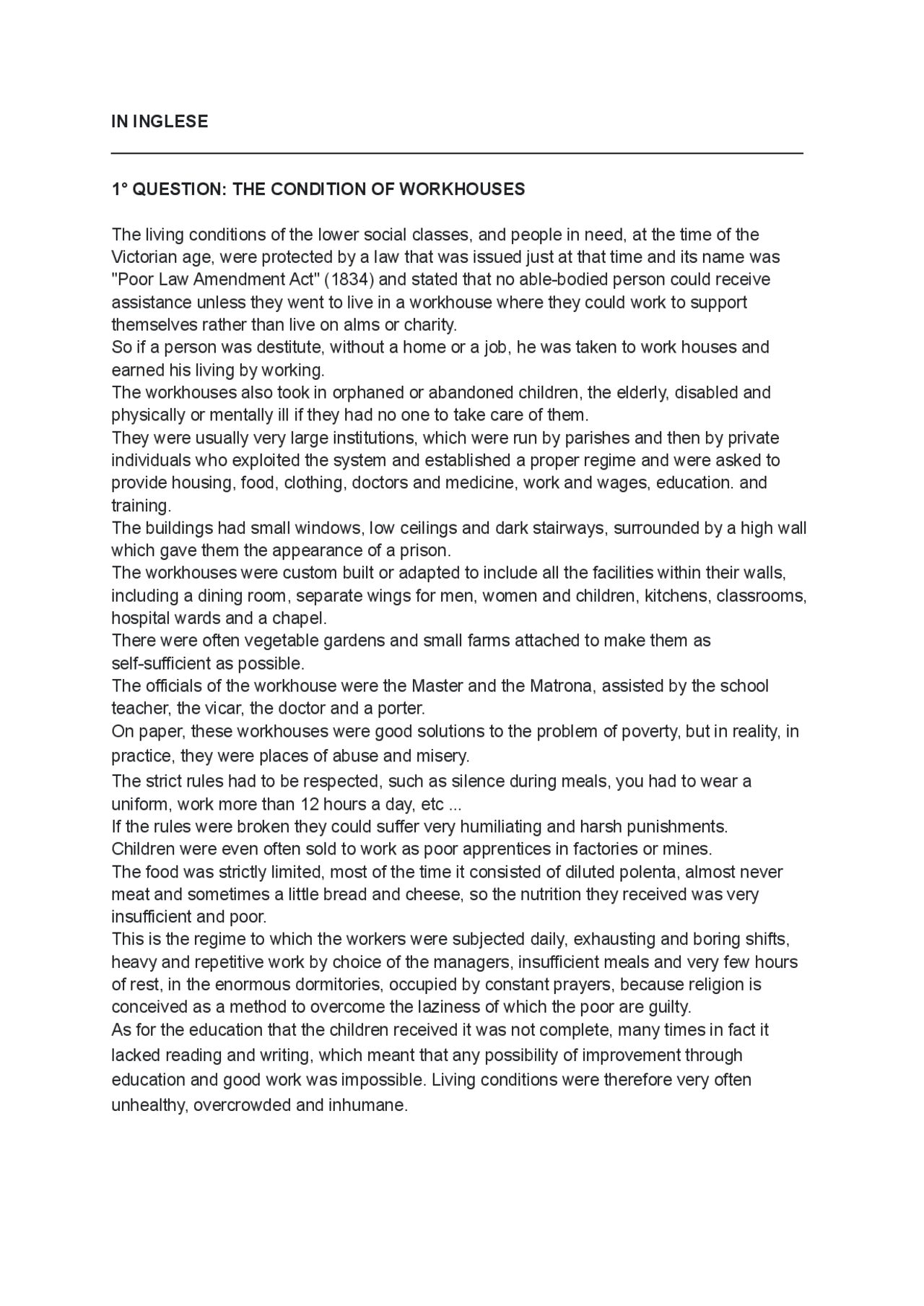 The Victorian age, the conditions of the workhouses, Charles Dickens ...