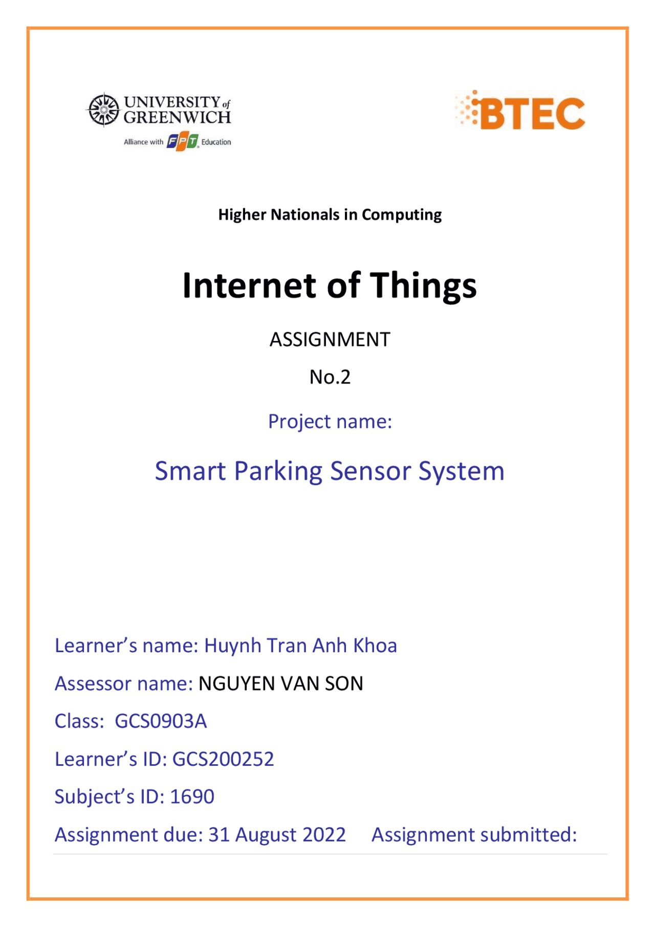 Asm2 Internet Of Things Pass Assignments Internet And Information
