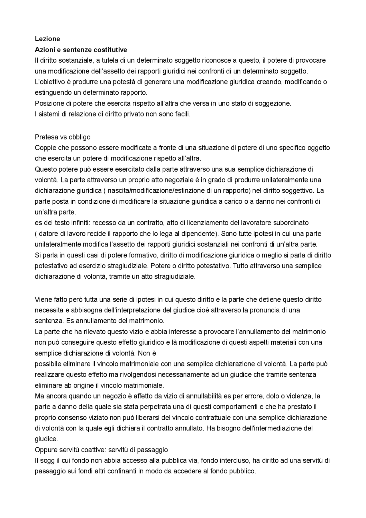 Appunti Procedura Civile Appunti Di Diritto Processuale Civile Docsity