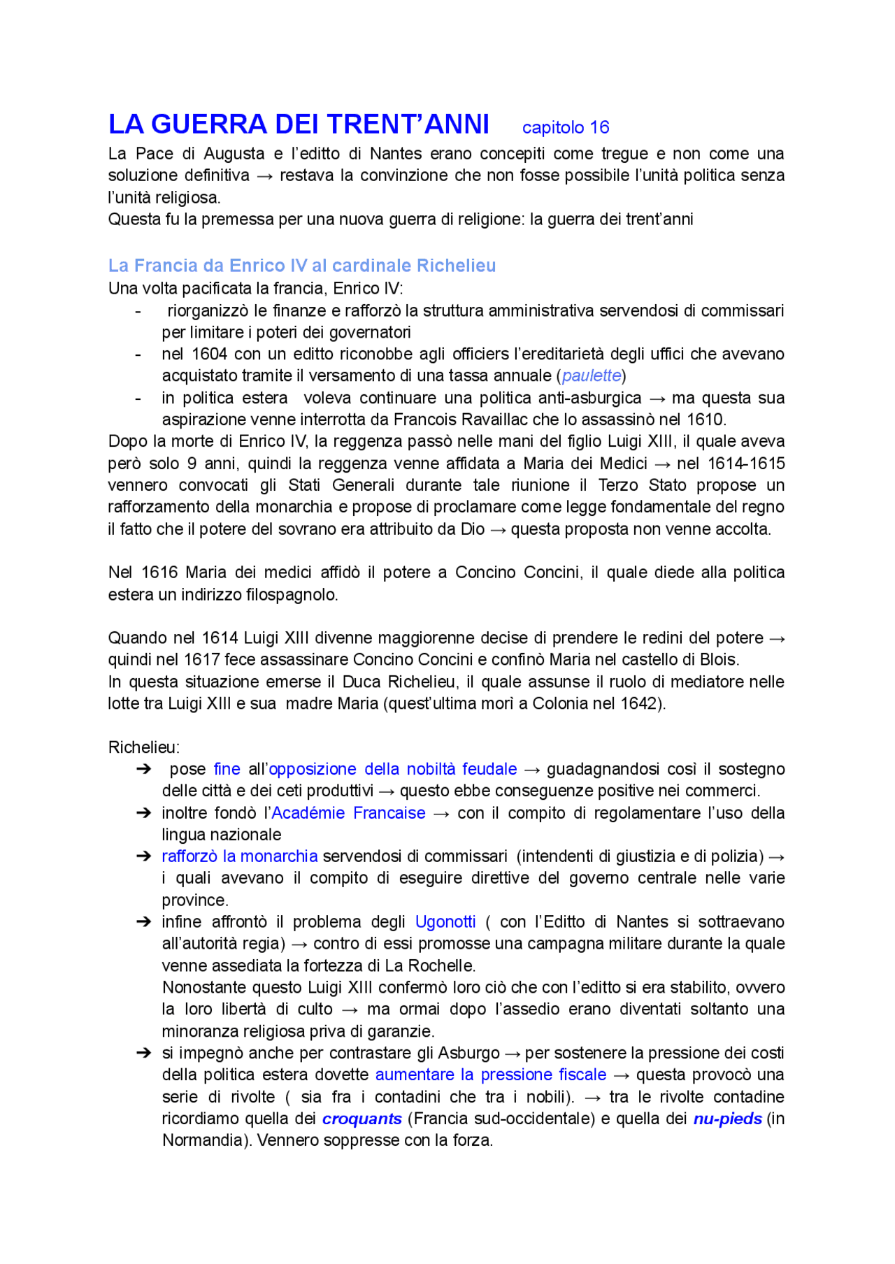 Storia Moderna Libro Di Criscuolo Appunti Di Storia Moderna Docsity