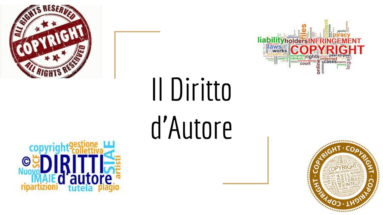 Presentazione dettagliata sul diritto d’autore | Slide di Diritto | Docsity