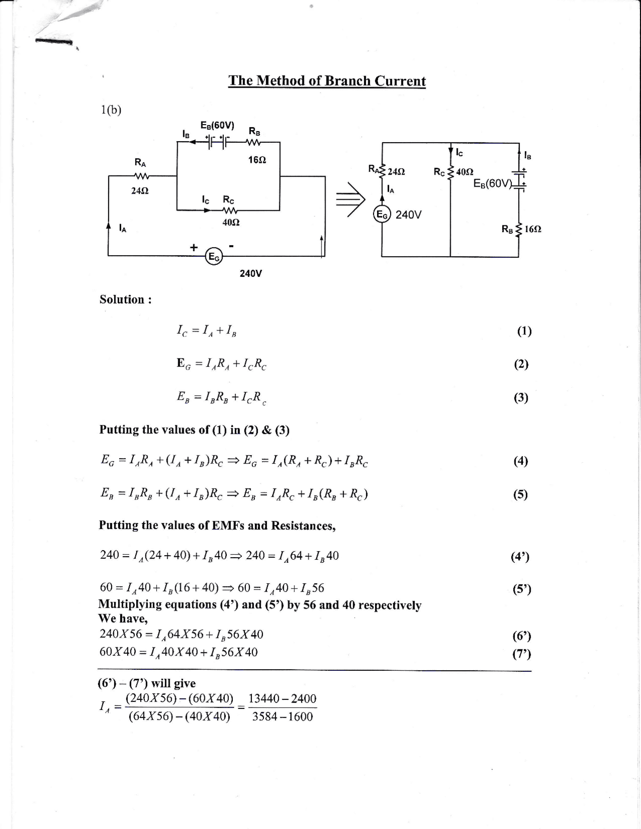 Quantum Theory Of Demonstration Kvl Summaries Basic Electronics Docsity