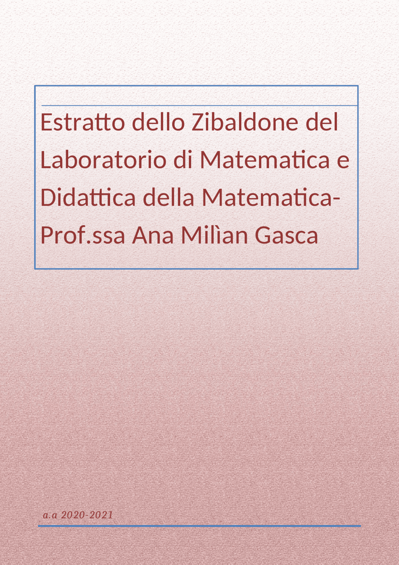 Laboratorio Matematica Schemi E Mappe Concettuali Di Matematica