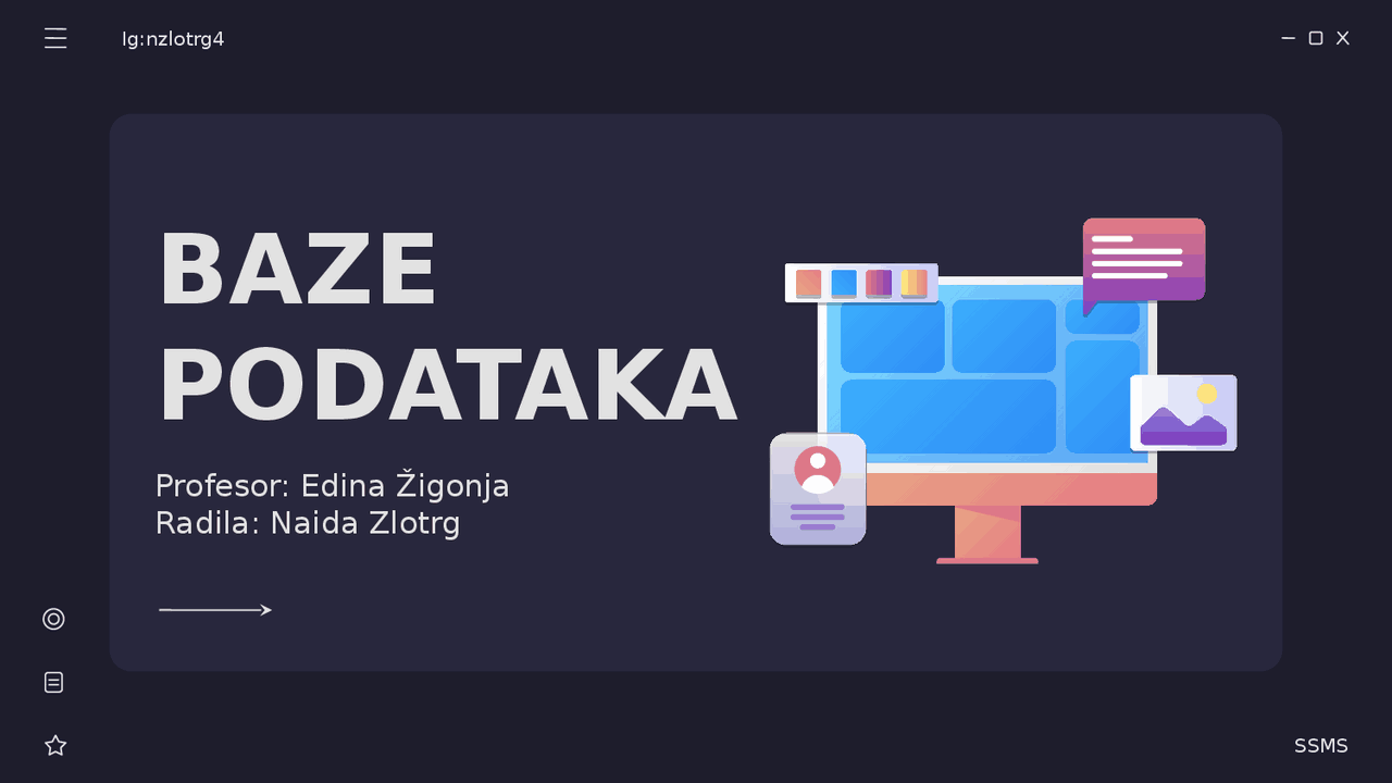 Baze Podataka Select Insert Into Slajdovi Predlog Računarstvo I