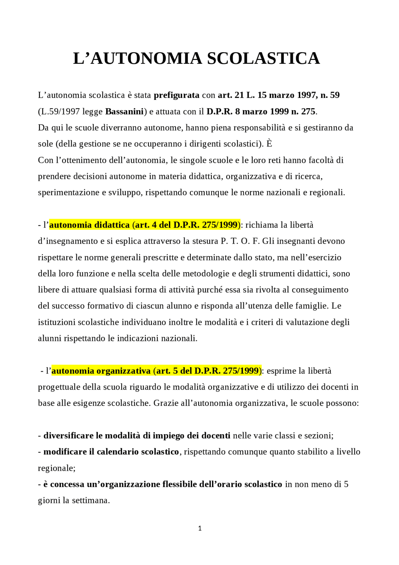 Tfa Sostegno Viii Ciclo Auton Scolastica Pof Ptof Rav Pdm E Valut