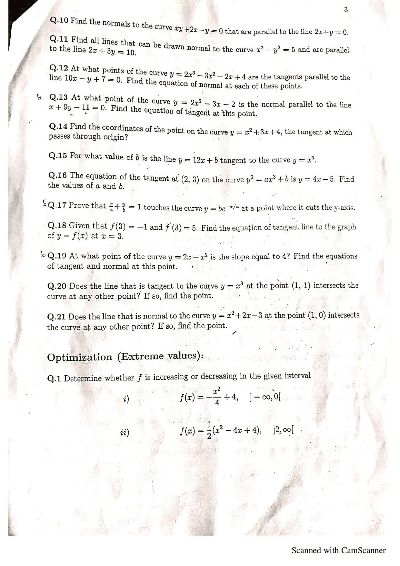 It Explains The Applications Of First And Second Derivatives