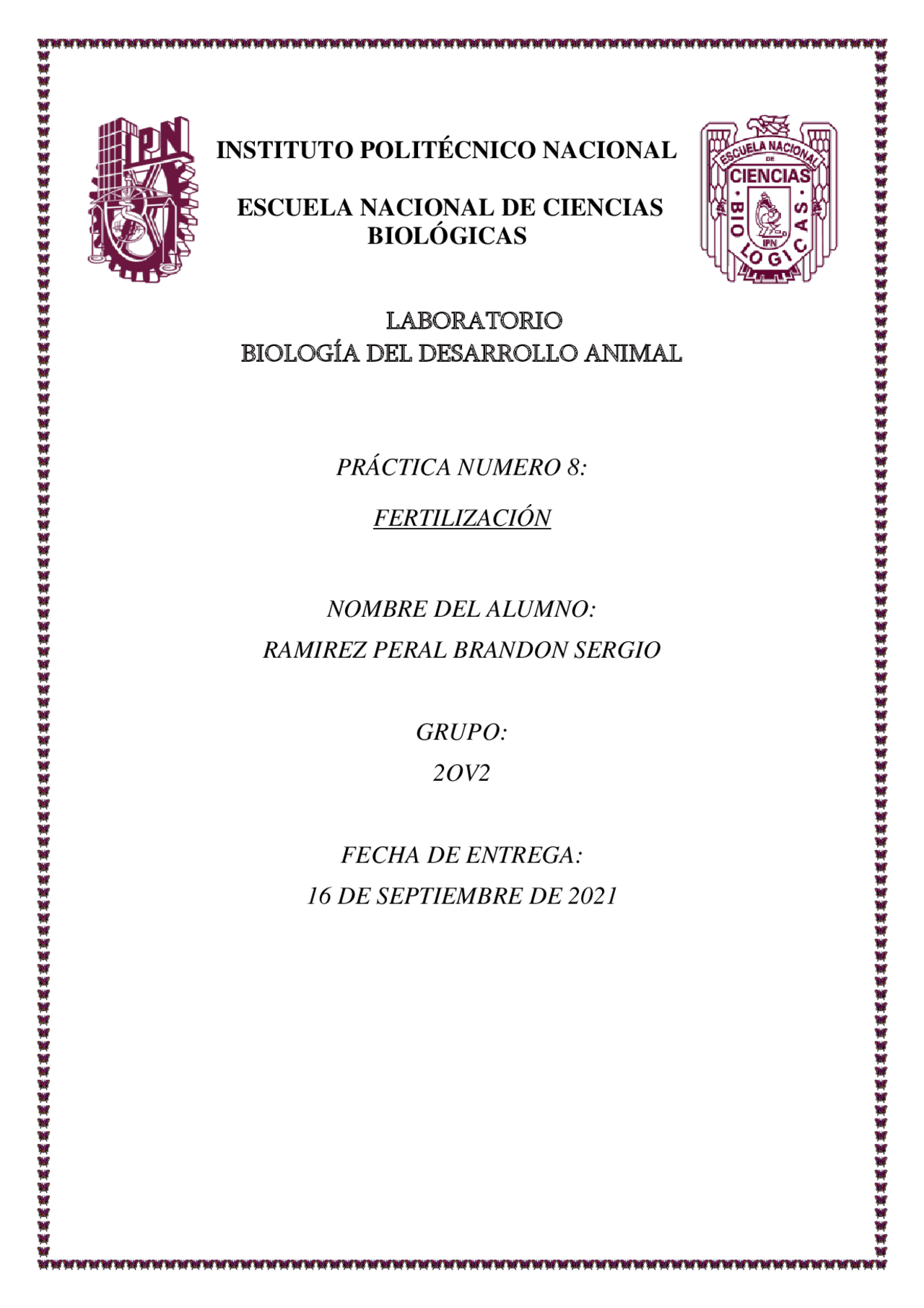 Practica De Biología Ejercicios De Biología Docsity