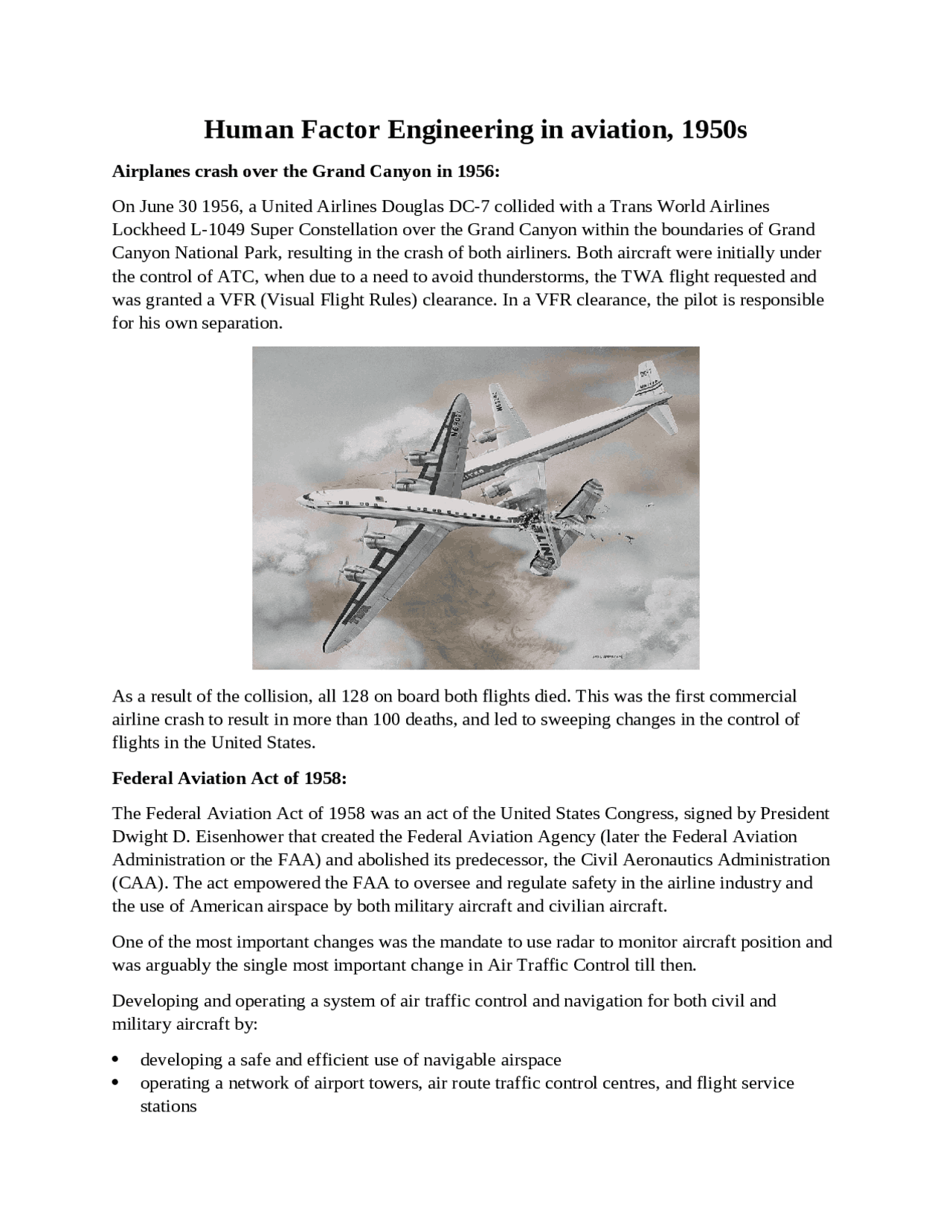 Human Factor In Aviation Summaries Ergonomics Docsity