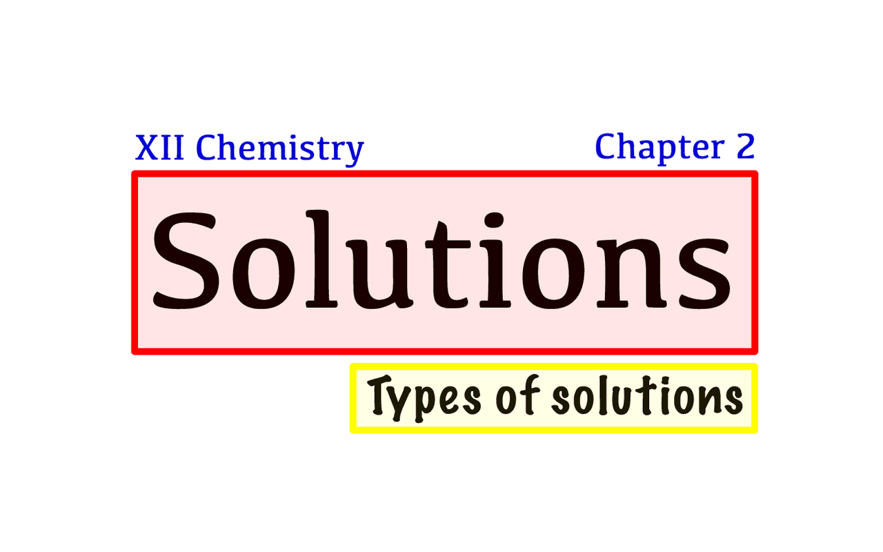 Solutions And Solvent And Solute Slides Chemistry Docsity
