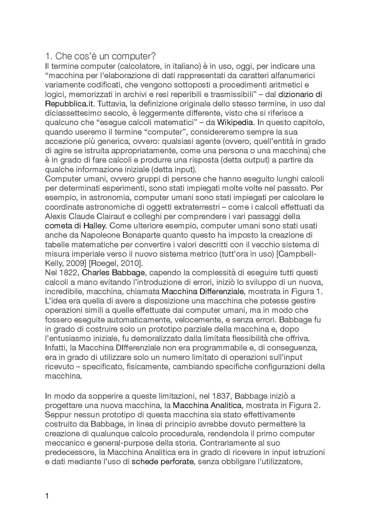 Appunti Informatica Di Base Dispense Di Elementi Di Informatica Docsity