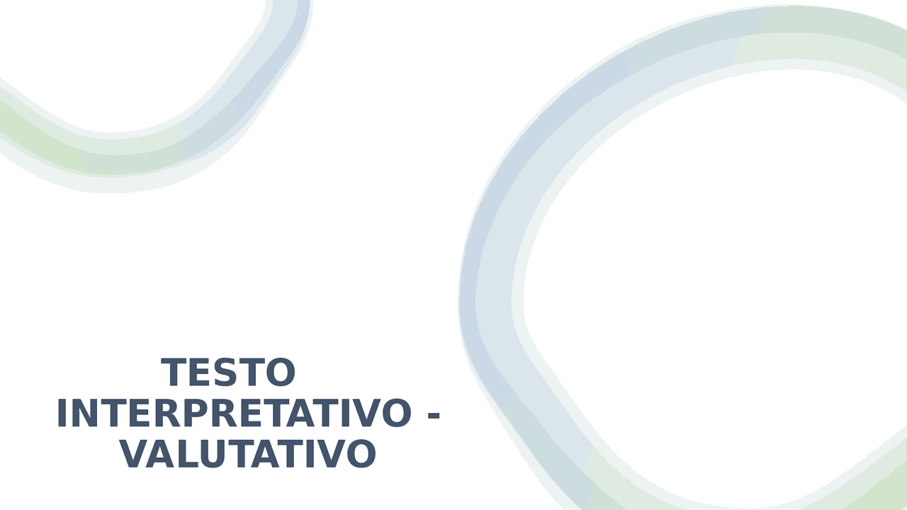 Slide Sul Testo Interpretativo Slide Di Italiano Docsity