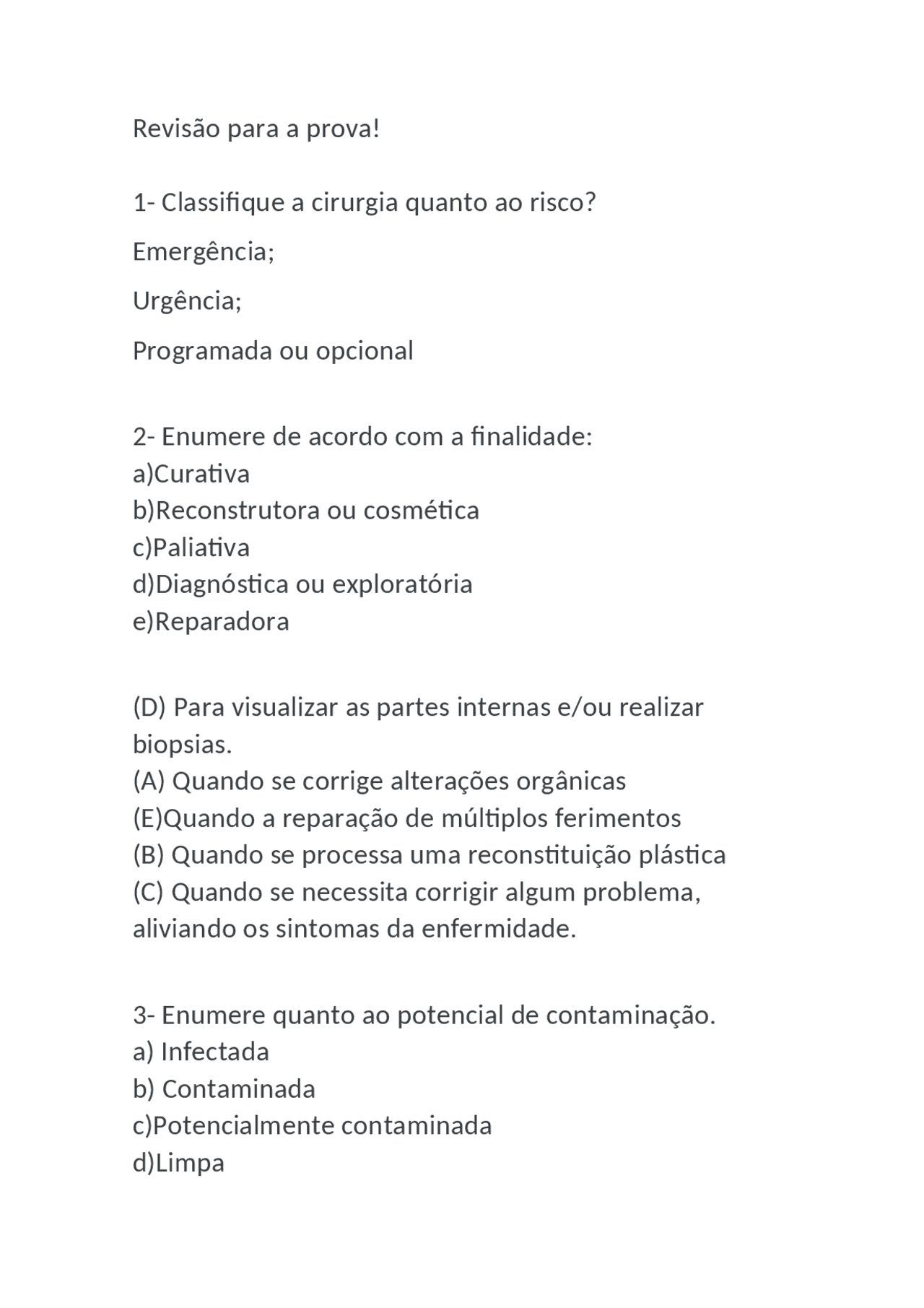 Revisao Da Prova Bianca Resumos Literatura Ensino Médio Docsity