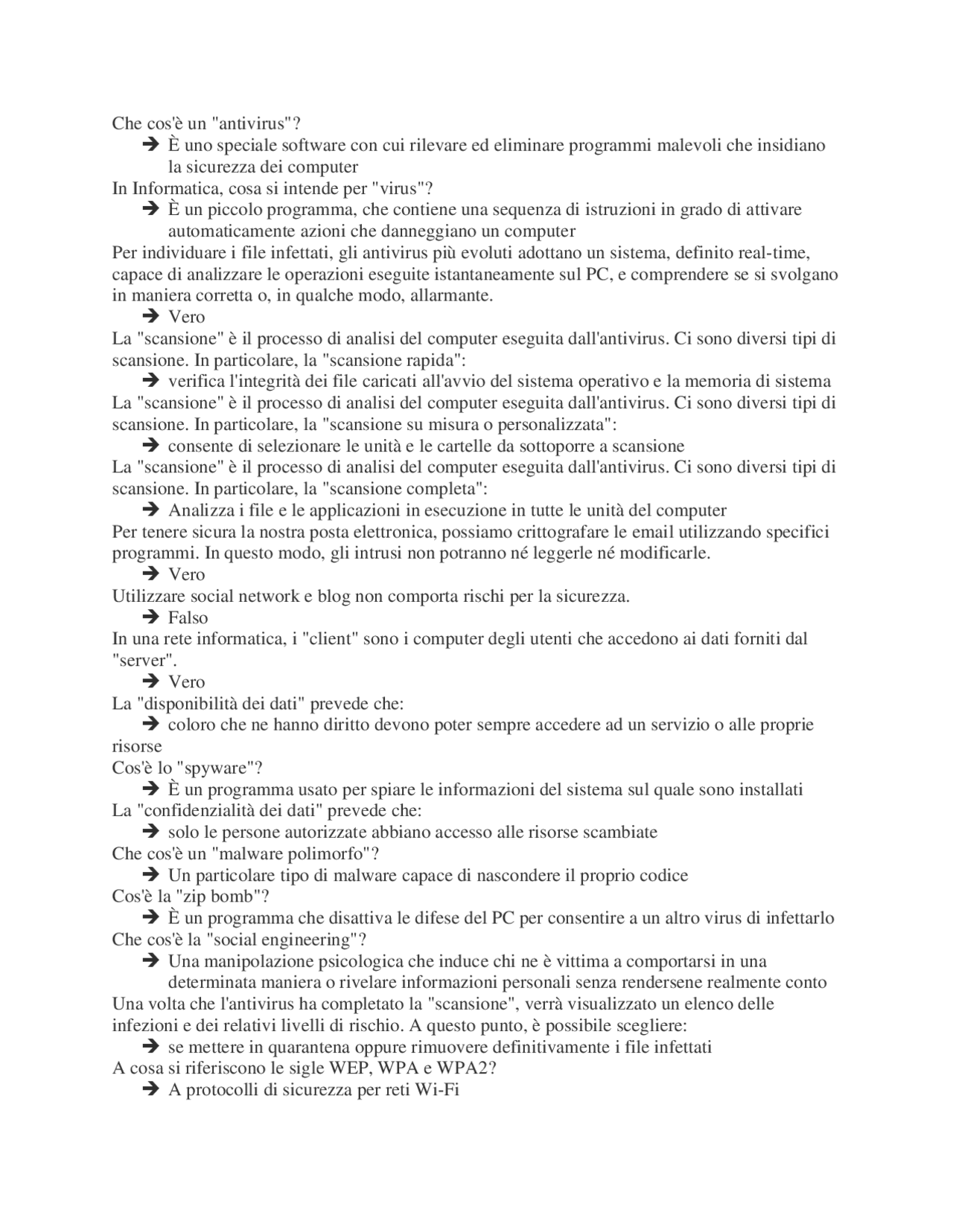 Eipass Certificazione Informatica Panieri Di Elementi Di Informatica