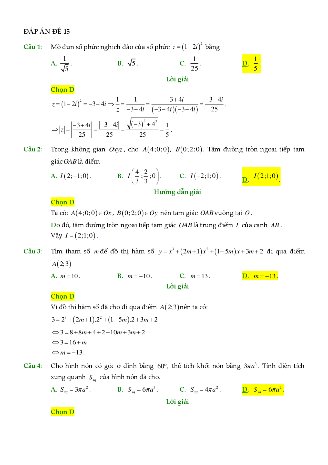 Math exercises to help you prepare for the 12th grade graduation exam ...