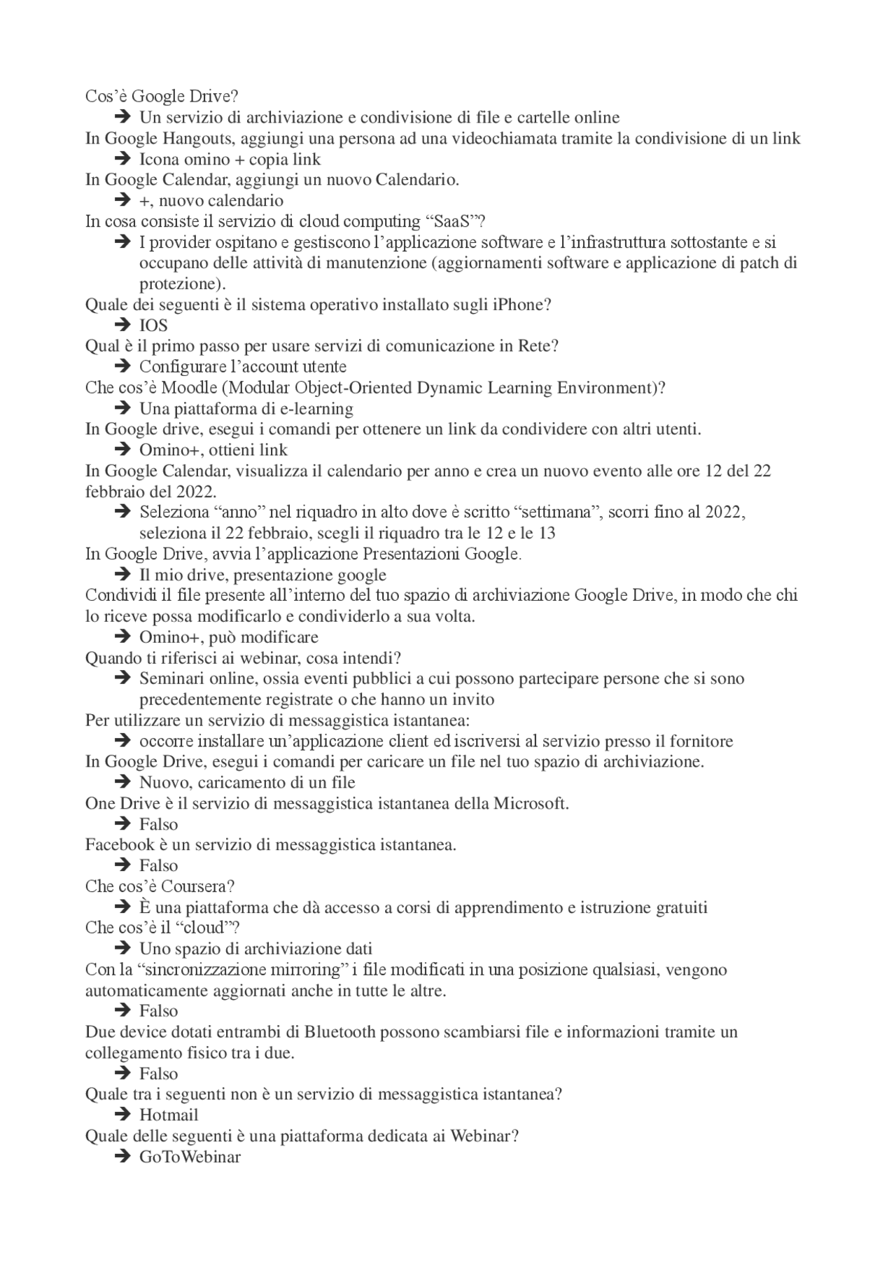 Eipass Certificazione Informatica Panieri Di Elementi Di Informatica