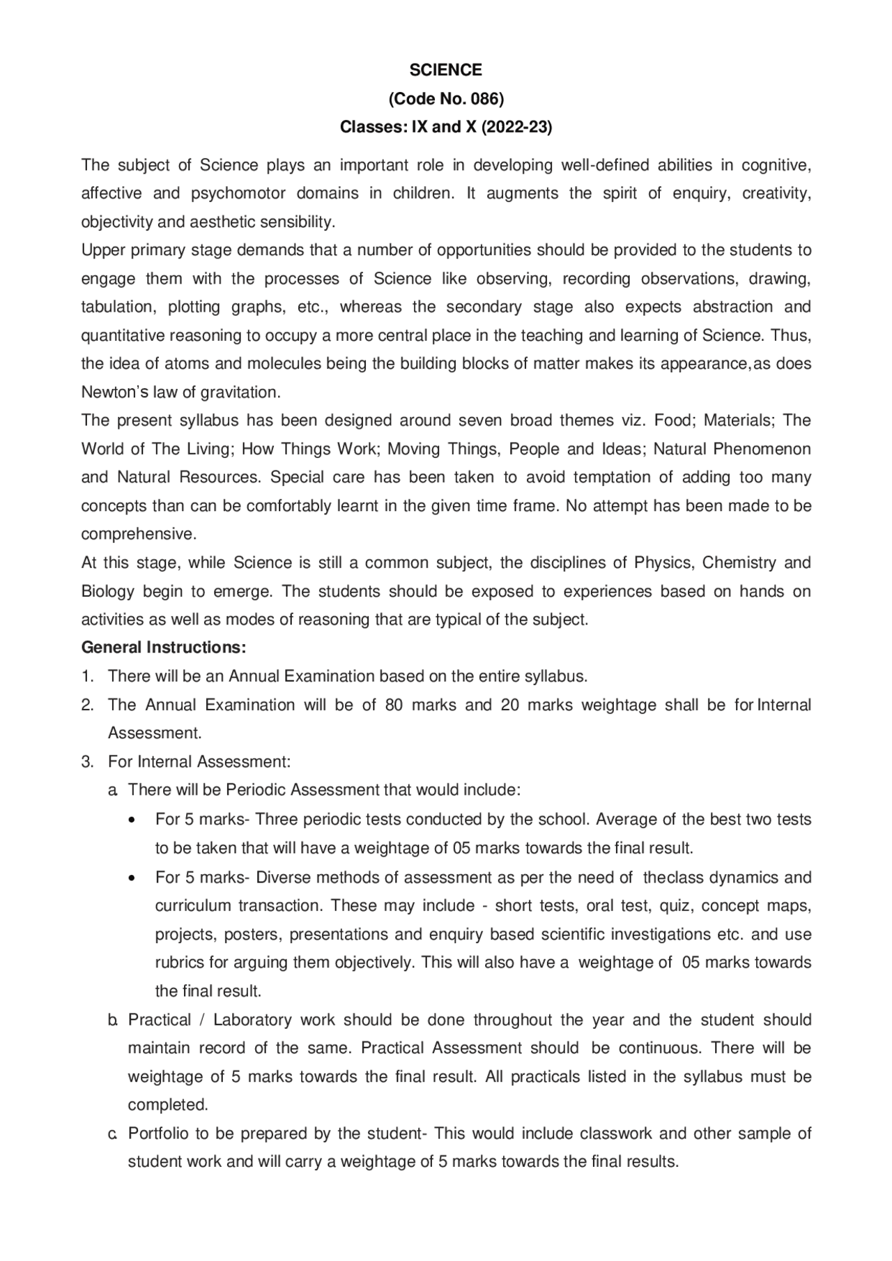 Science Study Notes Class 10 | Study Notes Chemistry | Docsity
