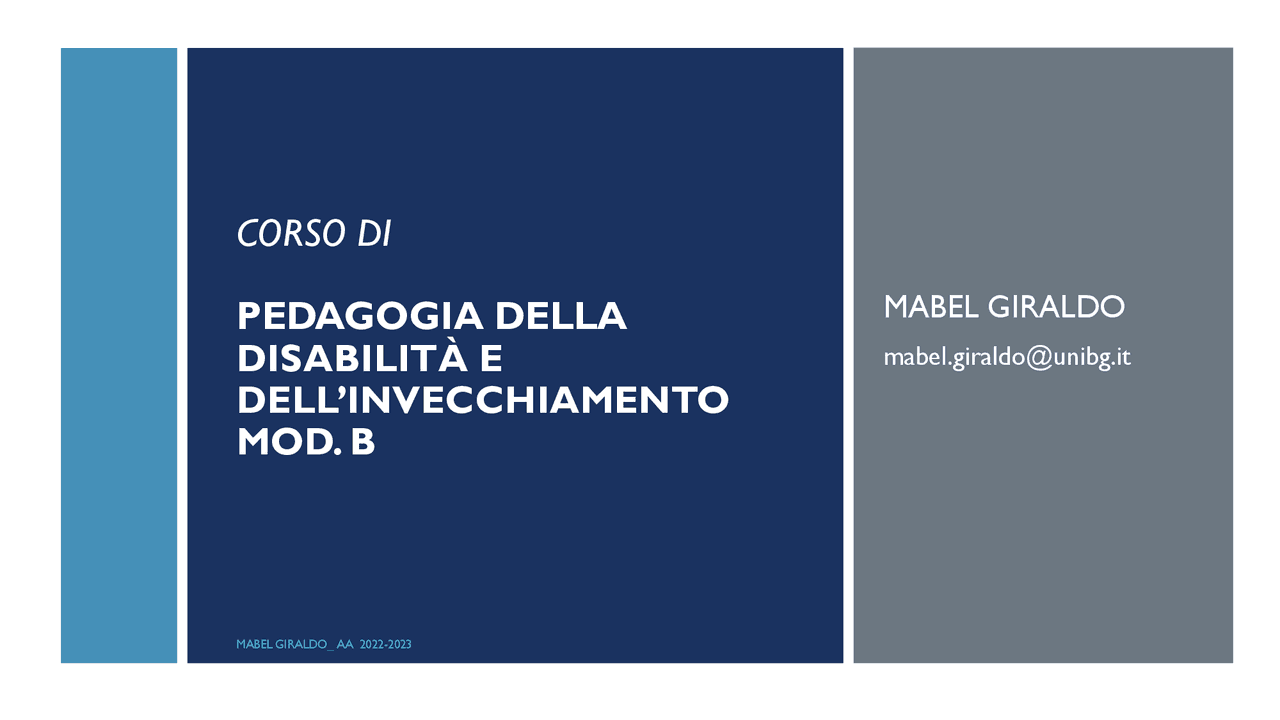 Disabilità Intellettiva Slide Di Pedagogia Docsity