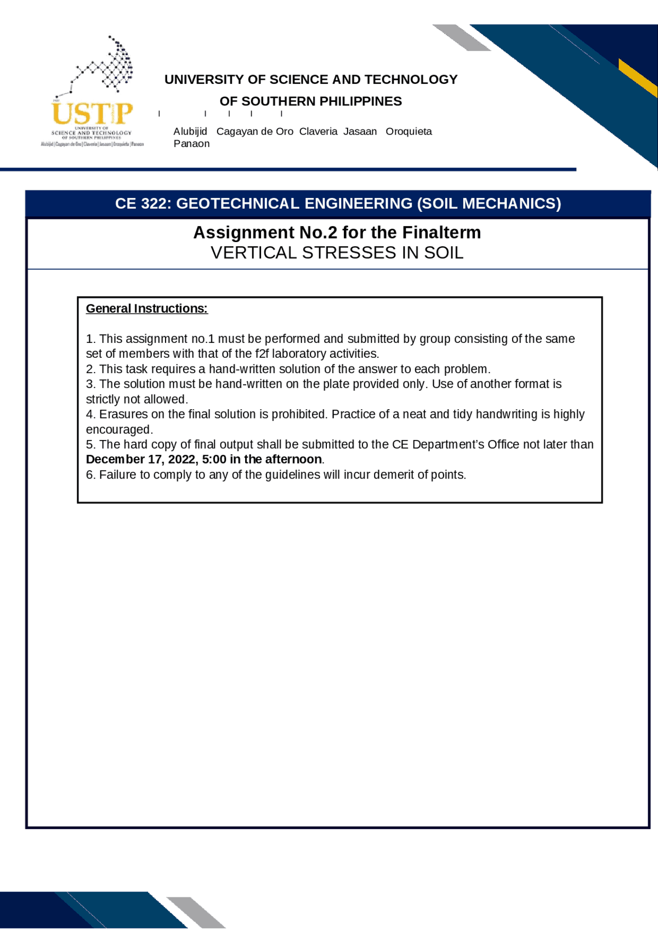 These are the documents | Exercises Engineering | Docsity