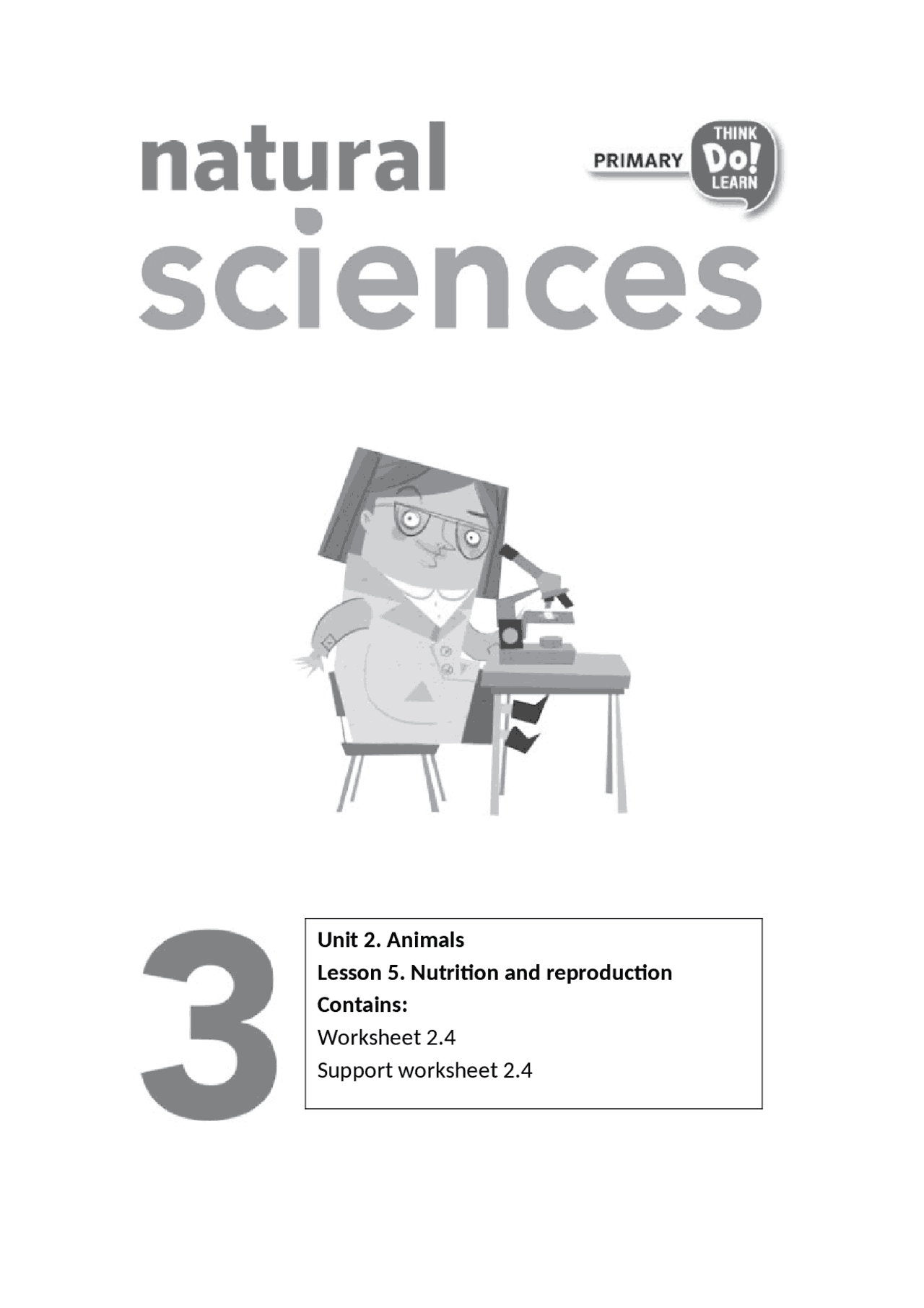 Actividades de la asignatura de 3º de primaria science | Apuntes de ...