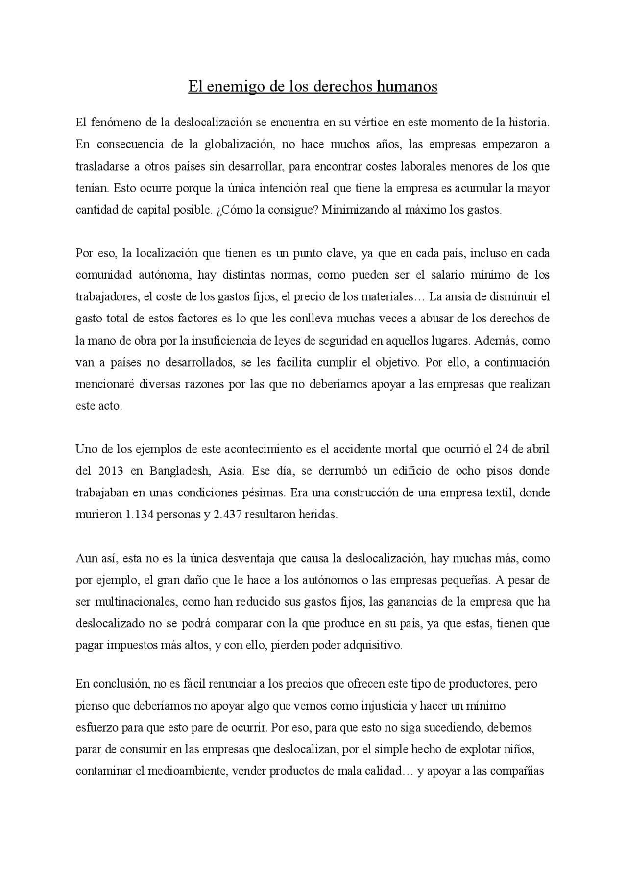 Redacción Sobre Un Texto Argumentativo Apuntes De Lengua Y Literatura
